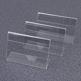 Raindrops 10 Pcs Acrylic Card Holder Display Stand Office Decor Show ...