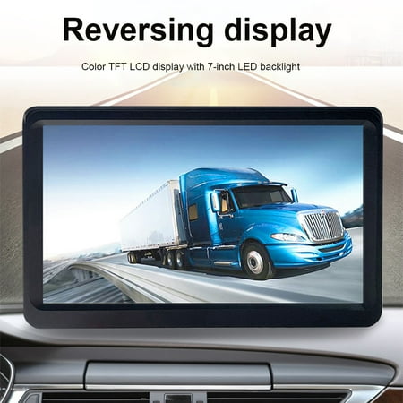 Mymisisa 7 Inch Car Rear View Monitor TFT LCD 1024X600 Screen with 8 ...