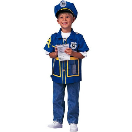 Police Officer Dress-Up Costume - Walmart.com