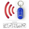 Whistle Key Finder Flashing Beeping Sound Control Alarm Anti-Lost Key ...