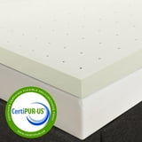 Mellow Ventilated Memory Foam Mattress Topper - King - Walmart.com
