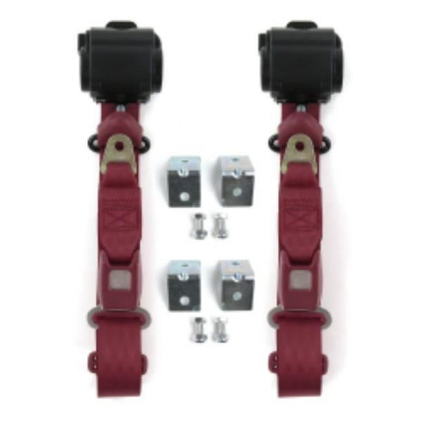 Chevy Truck S10 1981-1993 Standard 3 Point Burgandy Retractable Bucket ...