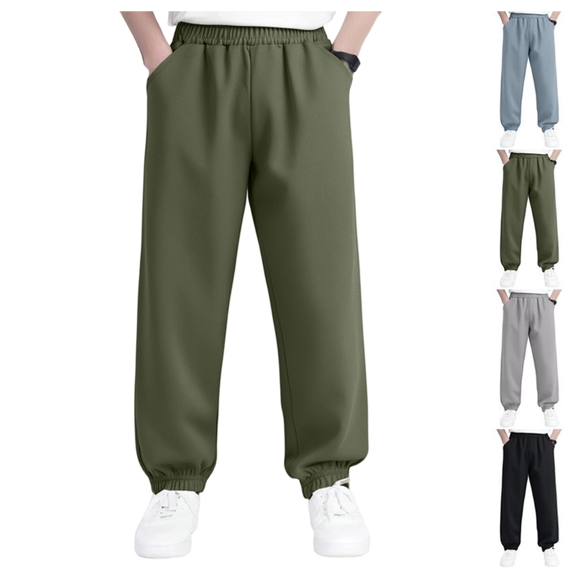 Click here for Wonderwiz Boys Stretch Chino Pants  Pull-On School... prices