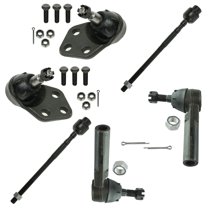 TRQ Front Inner Outer Tie Rod End Sway Bar Link Steering Suspension Kit ...