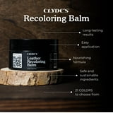 Clyde's Leather Recoloring Balm | 19 Colors | Non-Toxic, Repair & Renew ...