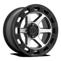XD Aluminum Rim XD856 OMEGA 20X10in Satin Black Machined Lip with Red ...