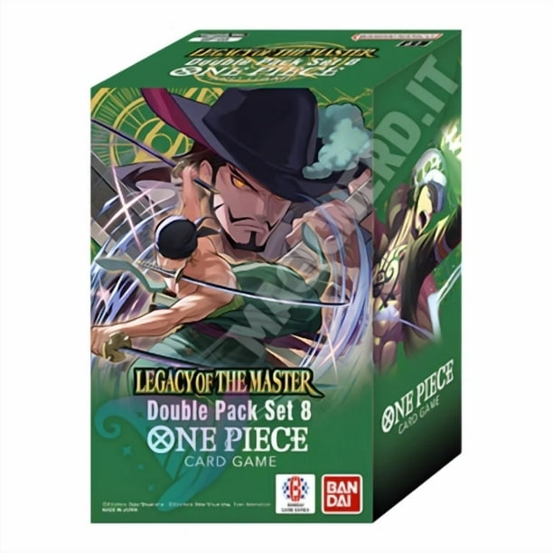 One Piece TCG: Legacy of the Master Double Pack Set Vol. 08 (DP-08) - 2 ...