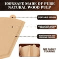 100 Count Coffee Filters #4, Premium Cone Coffee Filters 8-12 cup ...