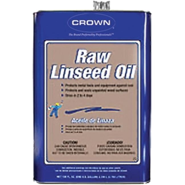 Crown Packaging CR.RL.M.05 Raw Linseed Oil - 5 Gallon - Walmart.com