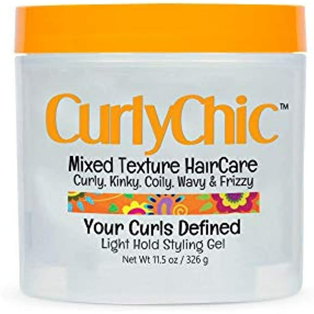 Curly Chic Moisture Your Curls Defined Gel,11.5 Ounce - Walmart.com