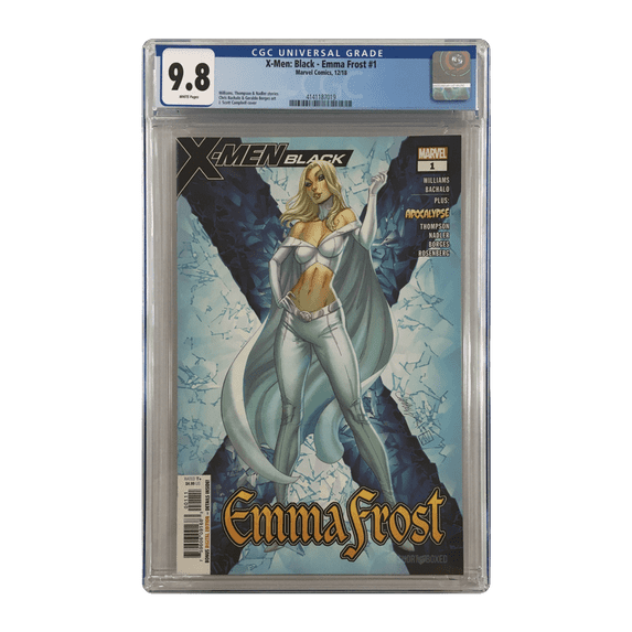 X-Men: Black - Emma Frost #1 - CGC 9.8 Comic Book - Walmart.com