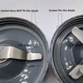 Farfi 10Pcs Silicone Replacement Seal Ring Gaskets for Nutribullet 600 ...