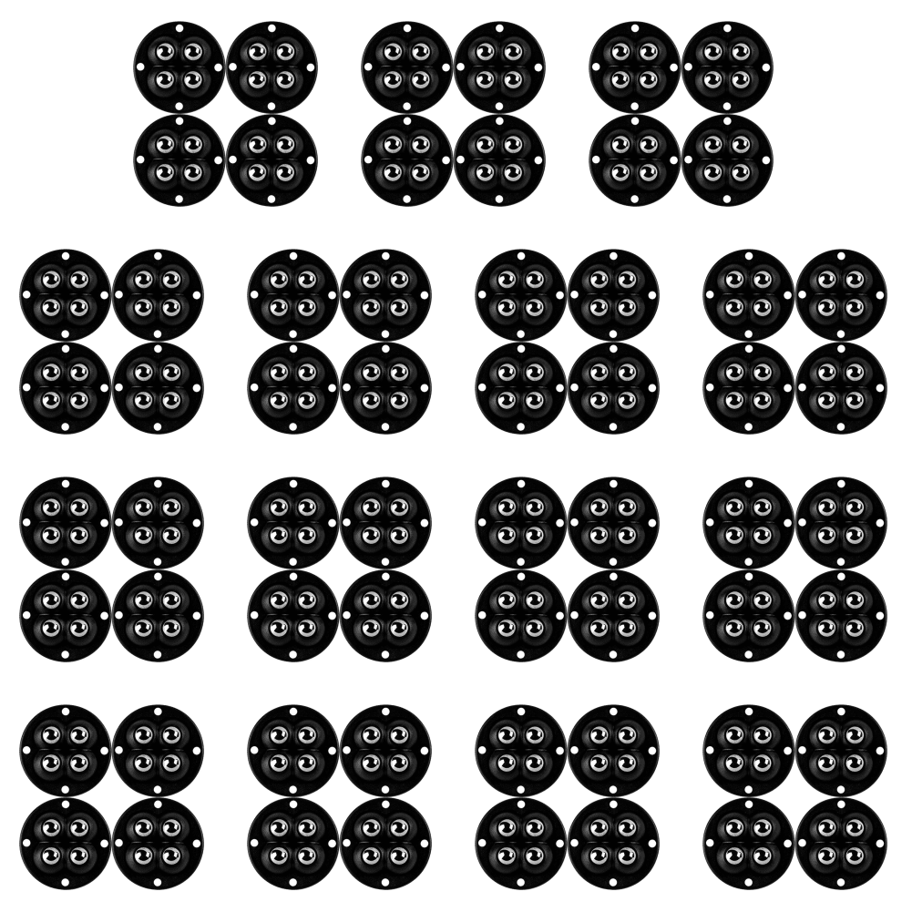 4 Uds Mini Ruedas Giratorias Sin Ruido Ruedas Pequeñas Autoadhesivas ...