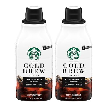 (2 Pack) Sweetened Signature Black Cold Brew Coffee Concentrate, Multi ...