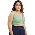 Ananya Fashion and Crafts Hub Women’s Sleeveless Dupion Saree Blouse ...