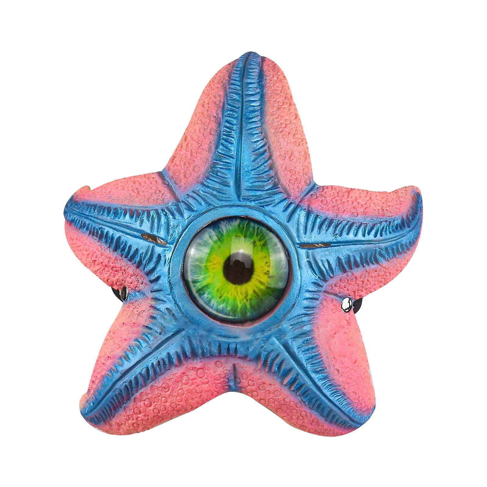 Animal Mask Novelty Halloween Costume Party Latex Starfish Mask Cute ...