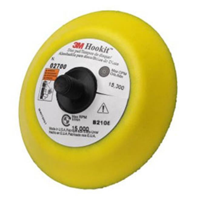 3M Company 3M-55764 Hookit Back-Up Pad 3 inch - Walmart.com - Walmart.com