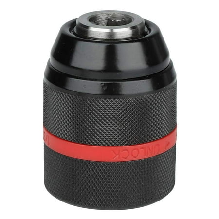 Keyless Hand Drill Chuck, 1/2-20UNF Mount 2~13mm Self-Tighten Drill ...