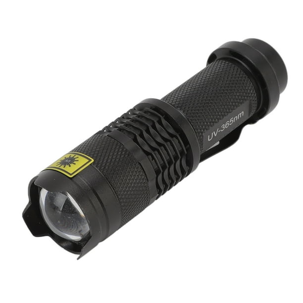 Linterna Ultravioleta Jadeshay Linternas UV Batería Impermeable 365 nm ...