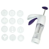 Wilton Cookie Press with Ergonomic Handle 12 Discs for Uniform Spritz ...