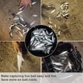 Fishing Cast Net 3/8in Mesh Radius 8ft Bait Trap Fish Throw Nets ...