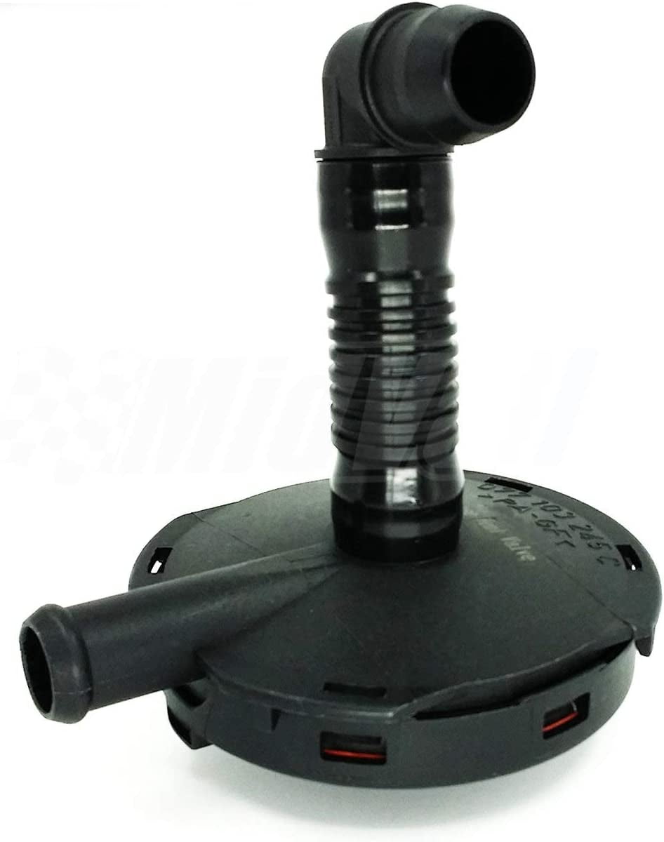 Mid Valley - Crankcase Pressure Regulating Vent Valve For Audi A4 A6 2. ...