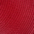 DII Home Dining Table Placemats - Round Woven Red Set of 6 - Walmart.com