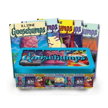 Goosebumps 25th Anniversary Retro Set, (Paperback) Collector's Tin ...