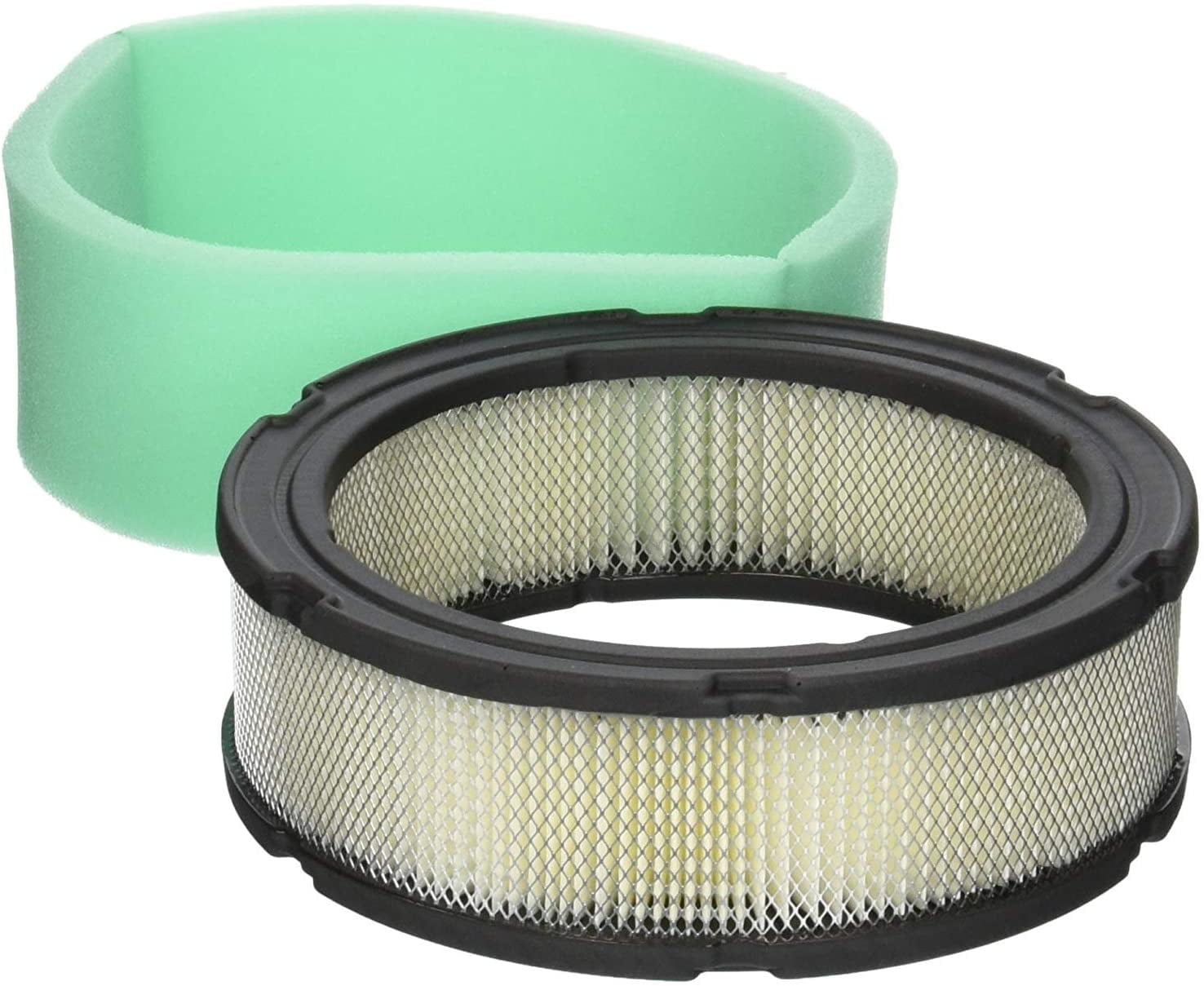 Air Filter Compatible with Briggs 394018 with Pre-Filter Compatible ...