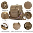 "YOMYM Women's Fashion Backpack Purse, Convertible Handbag, Waterproof ...