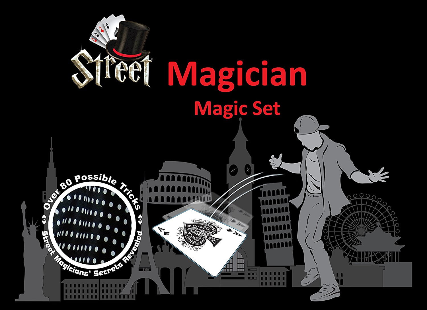 Street Magician Magic Set - 8 pieces including storage bag - Walmart.com