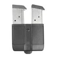BLACKHAWK DOUBLE MAGAZINE CASE 9MM/40 CAL/45 CAL/357SIG SINGLE STACK ...