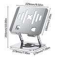 360 Rotating Adjustable Foldable Desktop Stand for Pad and Tablets Up ...