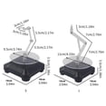 360 Degree Rotating Display Stand For Collectible Figurines And ...