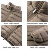 AlpineSwiss Men's Niko Lightweight Winter Outerwear - Down Alternative ...