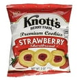 Knott's Berry Farm Premium Strawberry Shortbread Cookies, Bite-Size ...