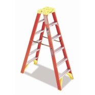 Louisville Ladder FXS1508 8 ft. Fiberglass Cross Step Ladder, Type IA ...
