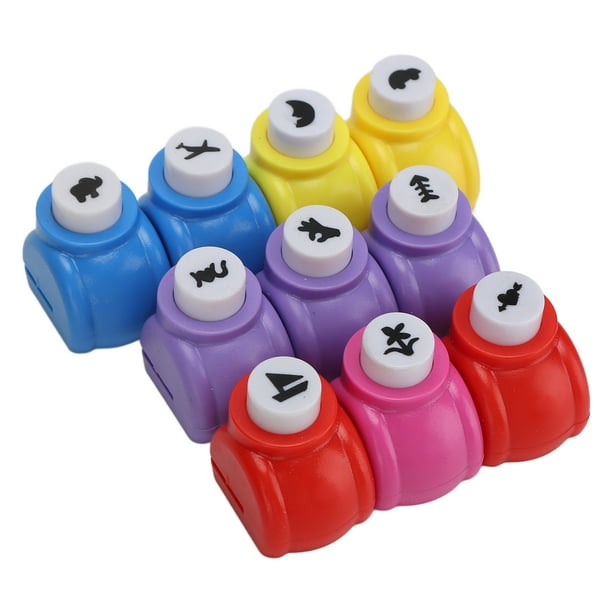 Perforadoras, perforadoras de 10 piezas Mini perforadora perforadora de ...