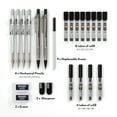 Nicpro 6 Pcs Art & Drafting Mechanical Pencils Set with Lead Refills ...