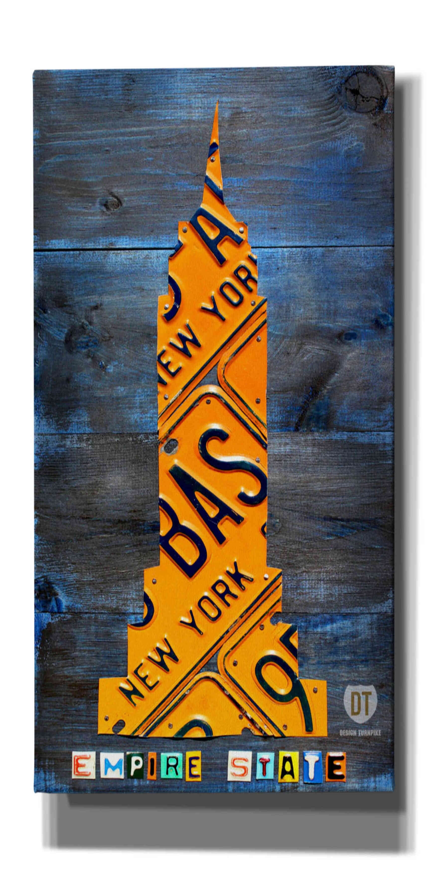 Epic Graffiti 'Empire State Building' by Design Turnpike, Giclee Canvas ...