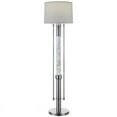 Acme Olsen Floor Lamp in Brushed Nickel Metal Base - Walmart.com