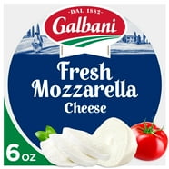 Great Value Sliced Fresh Mozzarella Cheese, 8 oz (Refrigerated ...