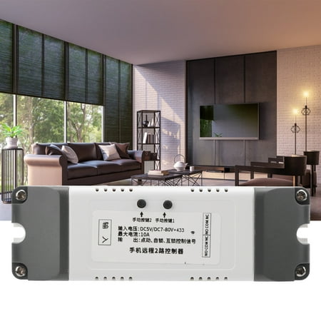 ANGGREK WiFi Relay Switch Module,2 Channel WiFi Relay Switch Module ...