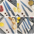 6-Piece Titanium Coated Knife Set with Magnetic Wood Block – Ultra ...