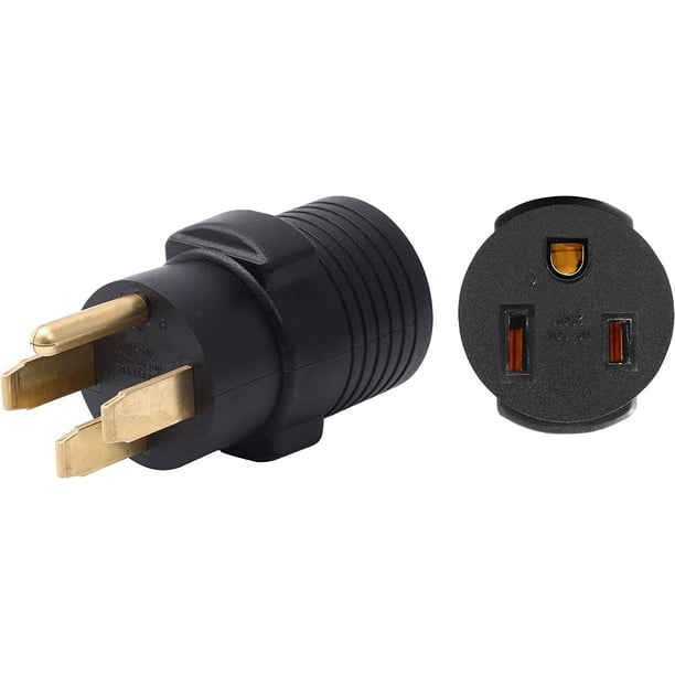 O NEMA 14-50P to 6-50R 240V 50 Amp Welder Welding Dryer EV Charger ...