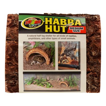 Zoo Med Habba Hut Hideout, X-Large, Brown - Walmart.com