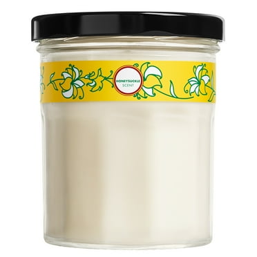 Mrs. Meyer's Clean Day Large Scented Soy Candle, Honeysuckle Scent, 7.2 ...