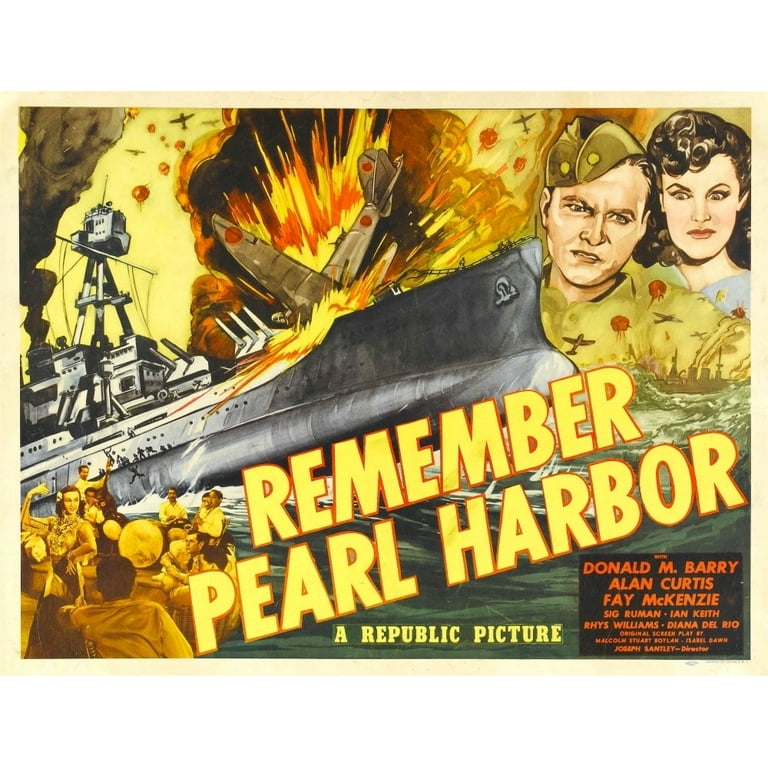 Remember Pearl Harbor Poster