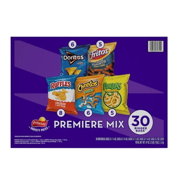 Frito Lay Bold Mix Variety Pack Chips (50 Count) - Walmart.com