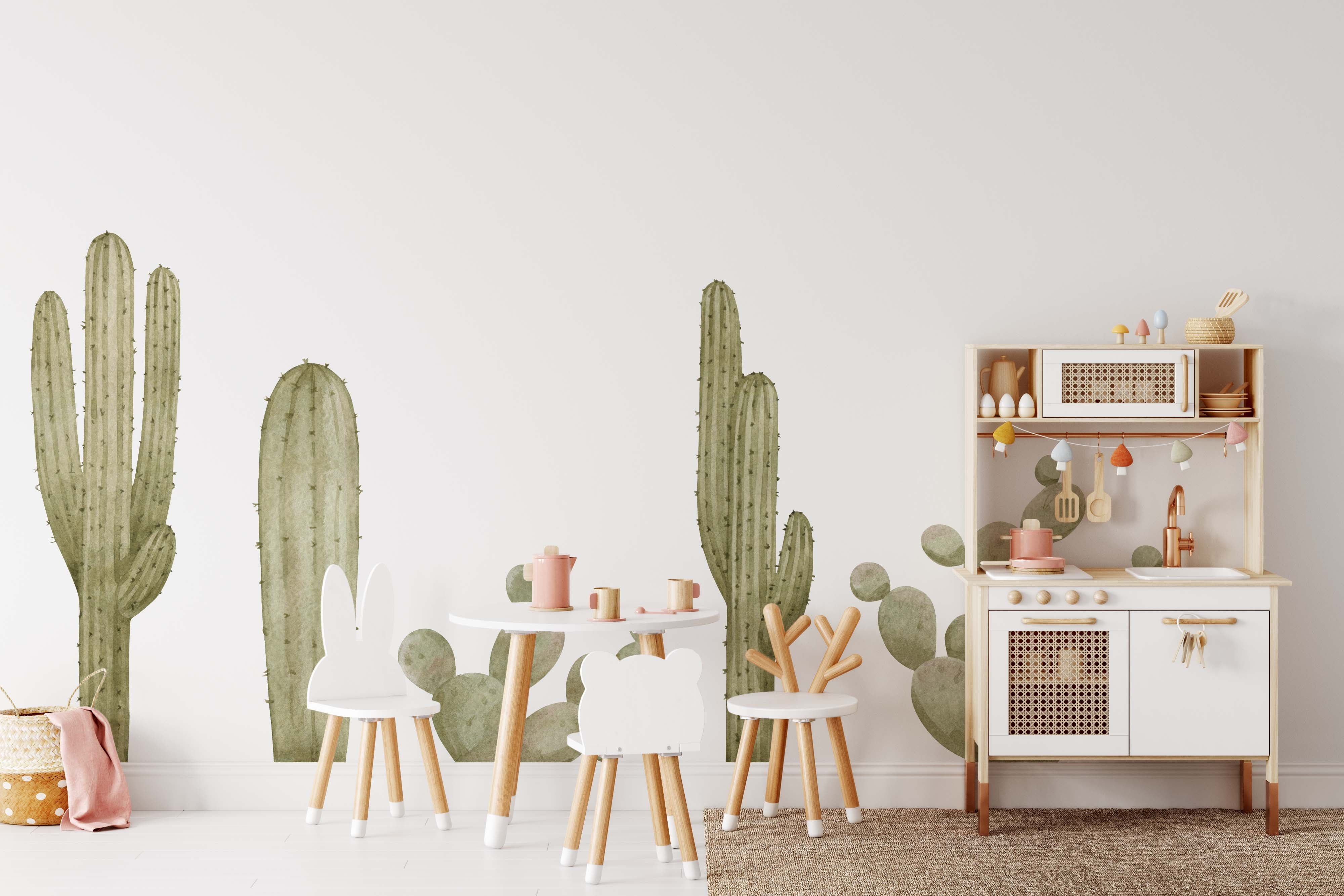 Desert Cactus Decal - Walmart.com